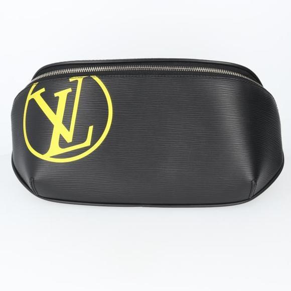 Louis Vuitton | Bags | Louis Vuitton Lv Circle Bum Bag Epi Noir Black ...